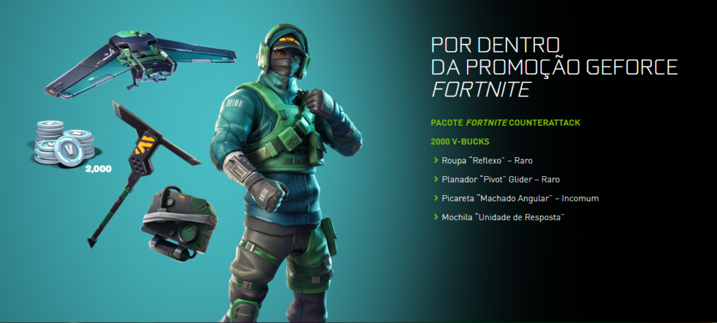 ‘NVIDIA’ – Bundle especial do Fortnite volta por tempo limitado ...