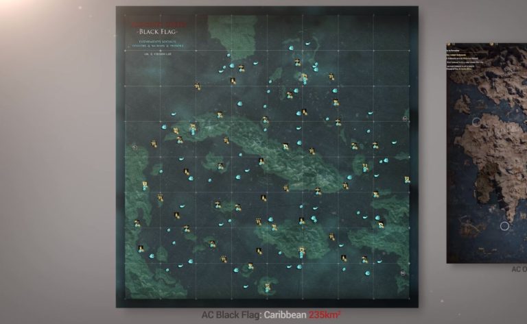 Ubisoft | Confira a comparação dos mapas de todos os games de Assassin ...